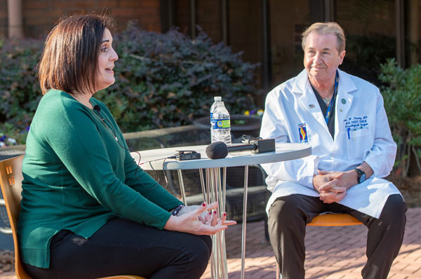 Patient Thanks PCOM Georgia Professor for Saving Her Life