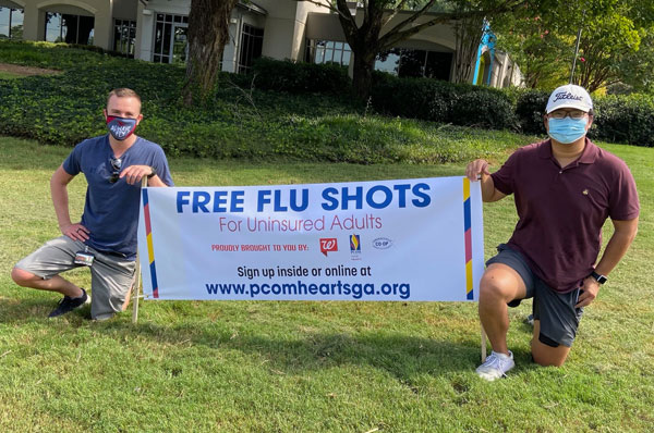 Med Students Organize Free Flu Shots in Gwinnett County