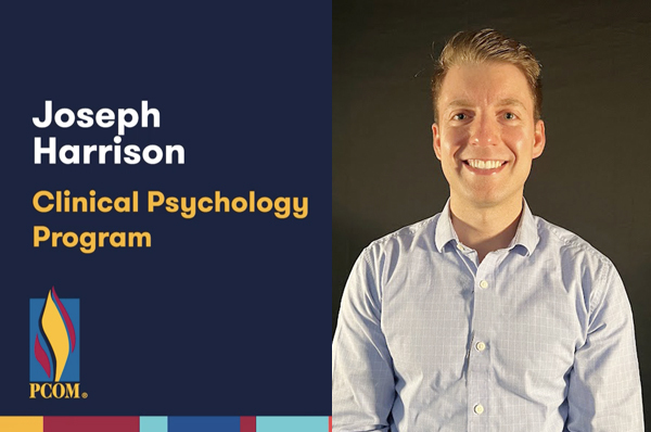Psychology Student Joseph Harrison | Clinical Psychology at PCOM