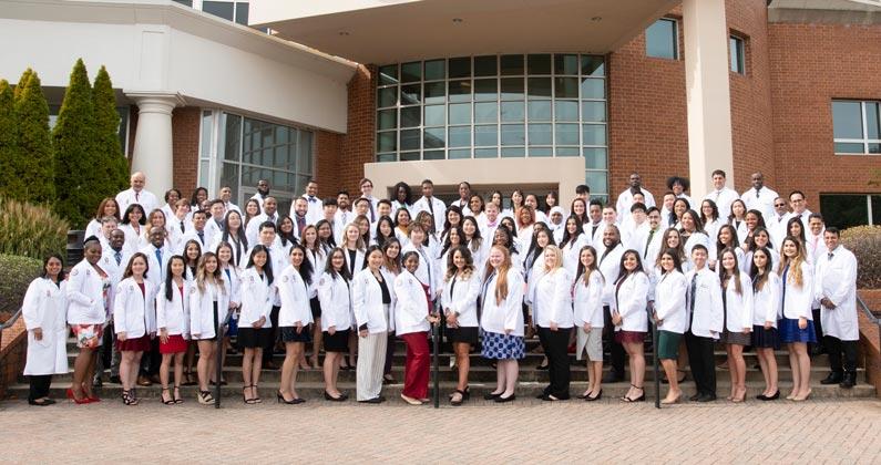 PCOM Georgia DO and PharmD Students Receive White Coats