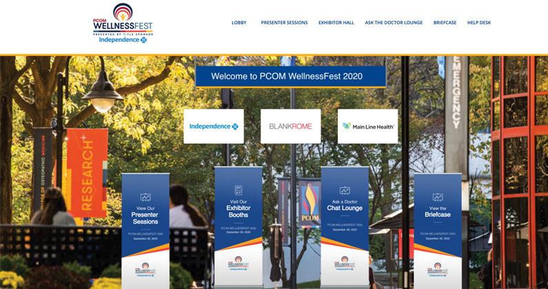 PCOM's Virtual Wellness Event Supports Philly Health Centers