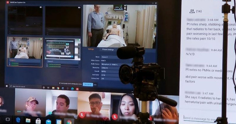 Online Simulations Teach Med Students Patient Care