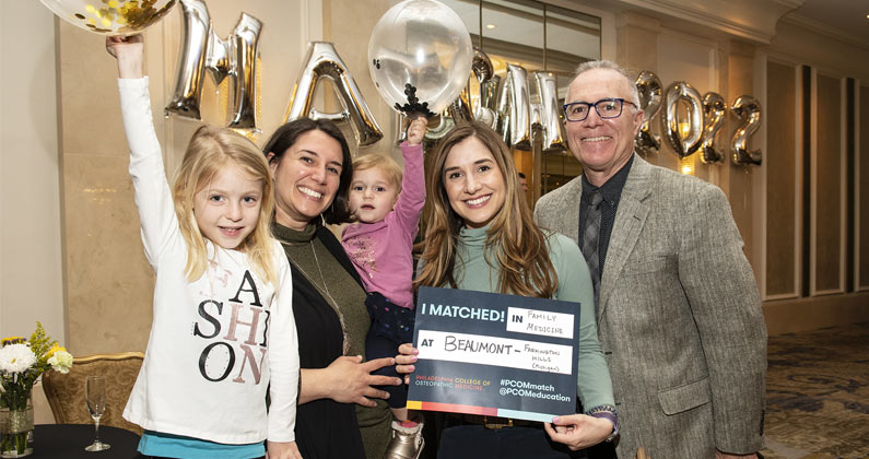 Residency Match 2022: PCOM Students Celebrate Match Day