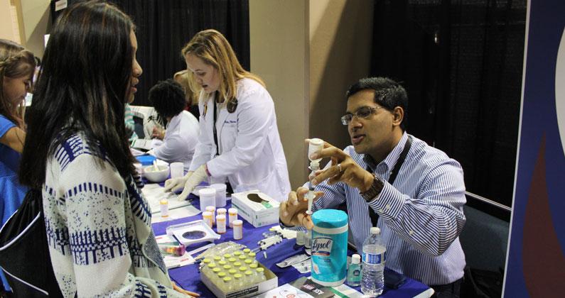 GA-PCOM Serves as Presenting Sponsor of GCPS Science Fair