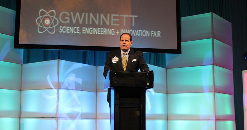 GA-PCOM Serves as Presenting Sponsor of GCPS Science Fair