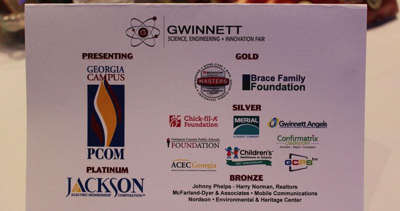 GA-PCOM Serves as Presenting Sponsor of GCPS Science Fair