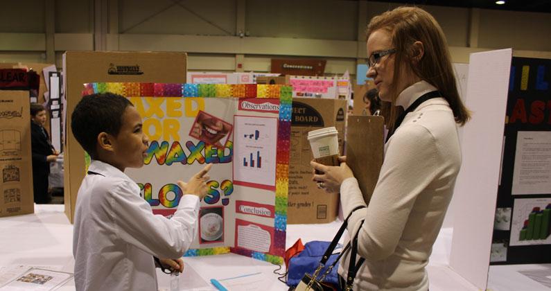 GA-PCOM Serves as Presenting Sponsor of GCPS Science Fair
